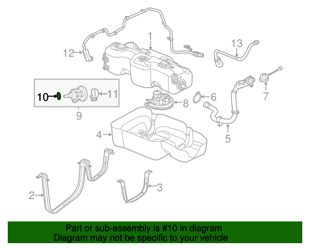 2014-2018 Mopar Exhaust System Hanger Bracket 68234976AA | TascaParts.com