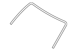 Hyundai - 86131-2B000 - Reveal Molding - 2007-2012 Hyundai Santa Fe ...