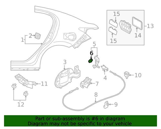 90118-WB887 - Latch Support Bumper - 2016-2020 Toyota | OEM Genuine ...