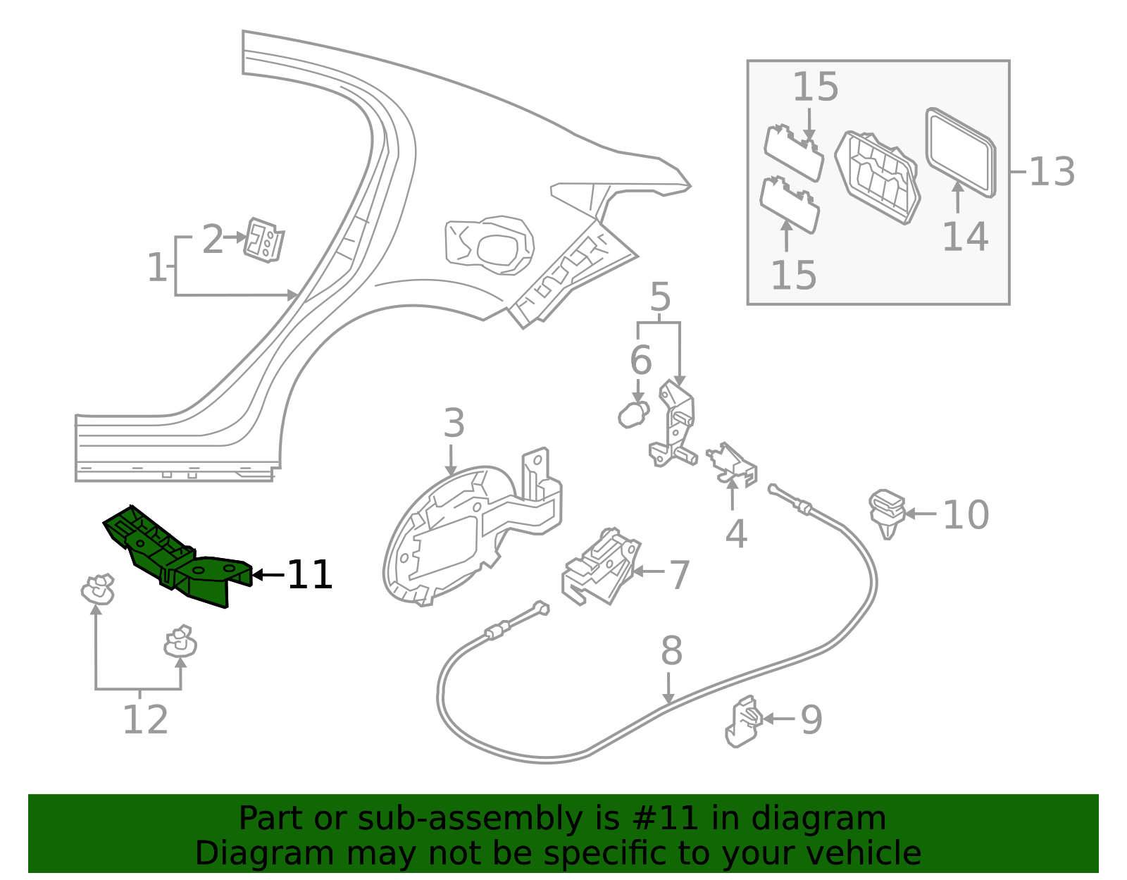 Genuine Toyota Deflector part# 65631-WB001 for 2016-2020 Toyota ...