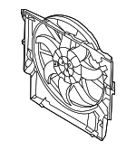 Genuine BMW 17-42-7-640-513 | Engine Cooling Fan Assembly - 850W | FREE ...