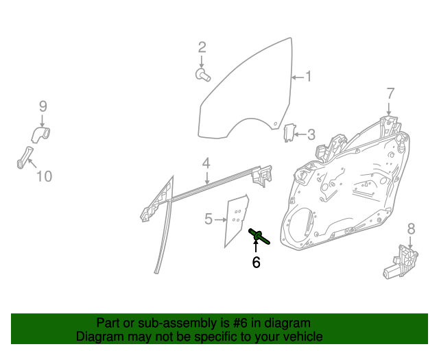 2007-2018 Mercedes-Benz Regulator Rivet 004-990-28-97 | MB OEM Parts