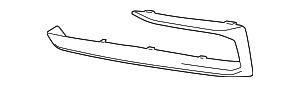 51117449691 - 2019-2023 BMW X5 Chrome Strip (51-11-7-449-691) | BMW of ...