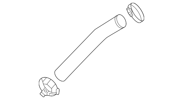 2021-2024 GM Fuel Tank Filler Hose 84818368 GM | GMPartsDirect.com