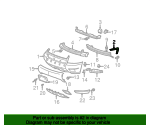 2007-2014 Chevrolet Front Driver Side Bumper Fascia Side Bracket ...