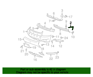 2007-2014 Chevrolet Front Driver Side Bumper Fascia Side Bracket ...