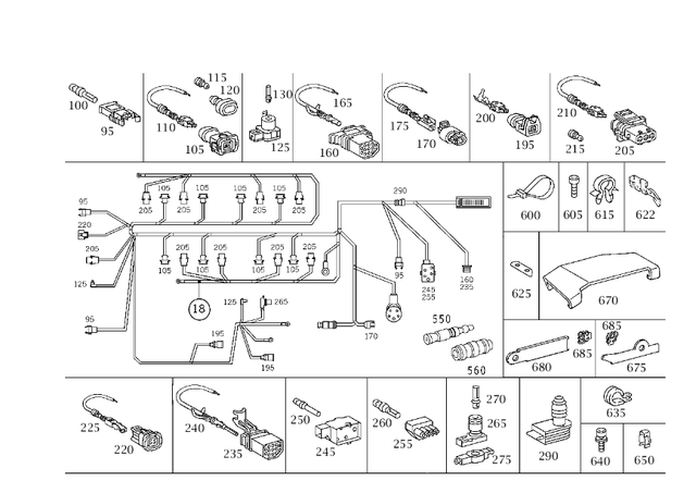 1990-2021 Mercedes-Benz Cap 000-545-85-83 | Mercedes-Benz Parts