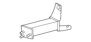 Genuine Toyota Mount Bracket part# 52102-0E010 for 2020-2024 Toyota ...