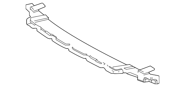 52618-0E030 - Lower Absorber - 2020-2023 Toyota Highlander | OEM Parts ...