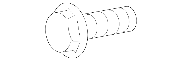 2007-2025 Toyota Bumper Impact Bar Bolt 90119-A0452 | Toyota Parts Center