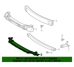 Toyota OEM Lower Absorber Part# 52618-0E030 | OEM Vehicle Parts