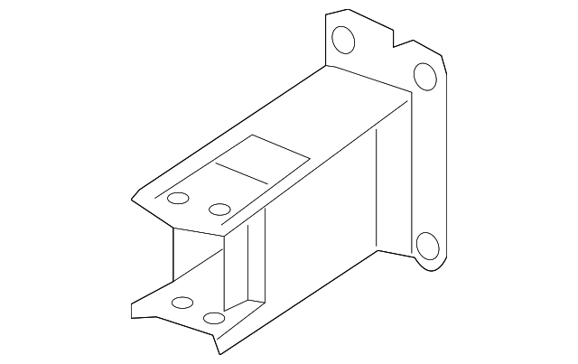 8R0-807-133-A - Bumper Bracket 2009-2017 Audi | Audi OEM Parts
