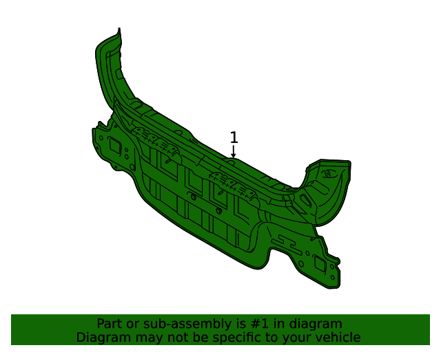 2020-2024 Hyundai Venue Rear Body Panel 69100-K2000 | QuirkParts