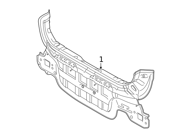 2020-2024 Hyundai Venue Rear Body Panel 69100-K2000 | OEM Parts Online