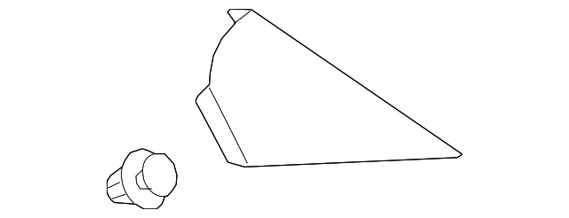 62581-F4011 - Applique - 2021-2022 Toyota C-HR | OEM Genuine Toyota Parts