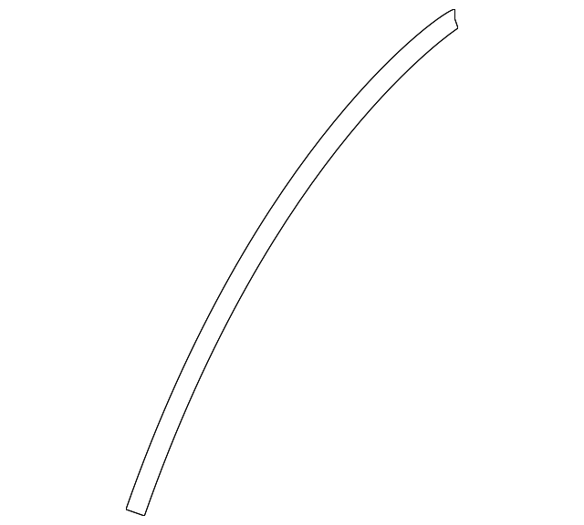 75696-F4010 - Wheel Opening Molding Seal - 2018-2021 Toyota C-HR | OEM ...