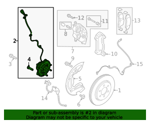 2021-2023 Ford F-150 Hub & Bearing ML3Z-1104-K | QuirkParts