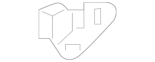 52141-0R020 - Side Support Bracket 2019-2024 Toyota | Ourisman Toyota Parts