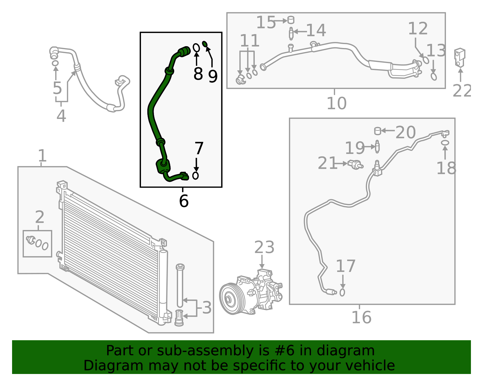 88704-12B80 - Suction Hose 2019-2025 Toyota Corolla | Longo Toyota Parts