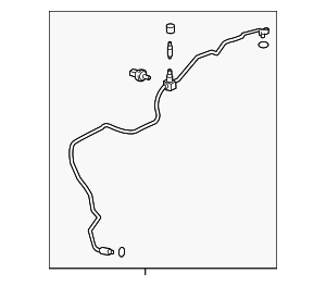 2019-2022 Toyota Corolla A/C Pipe 88710-02C70 | OEM Parts Online