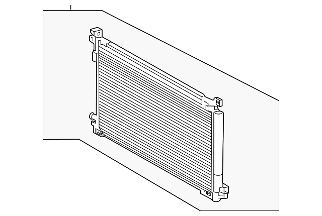 2019-2023 Toyota A/C Condenser 884A0-12010 | Toyota Parts Center