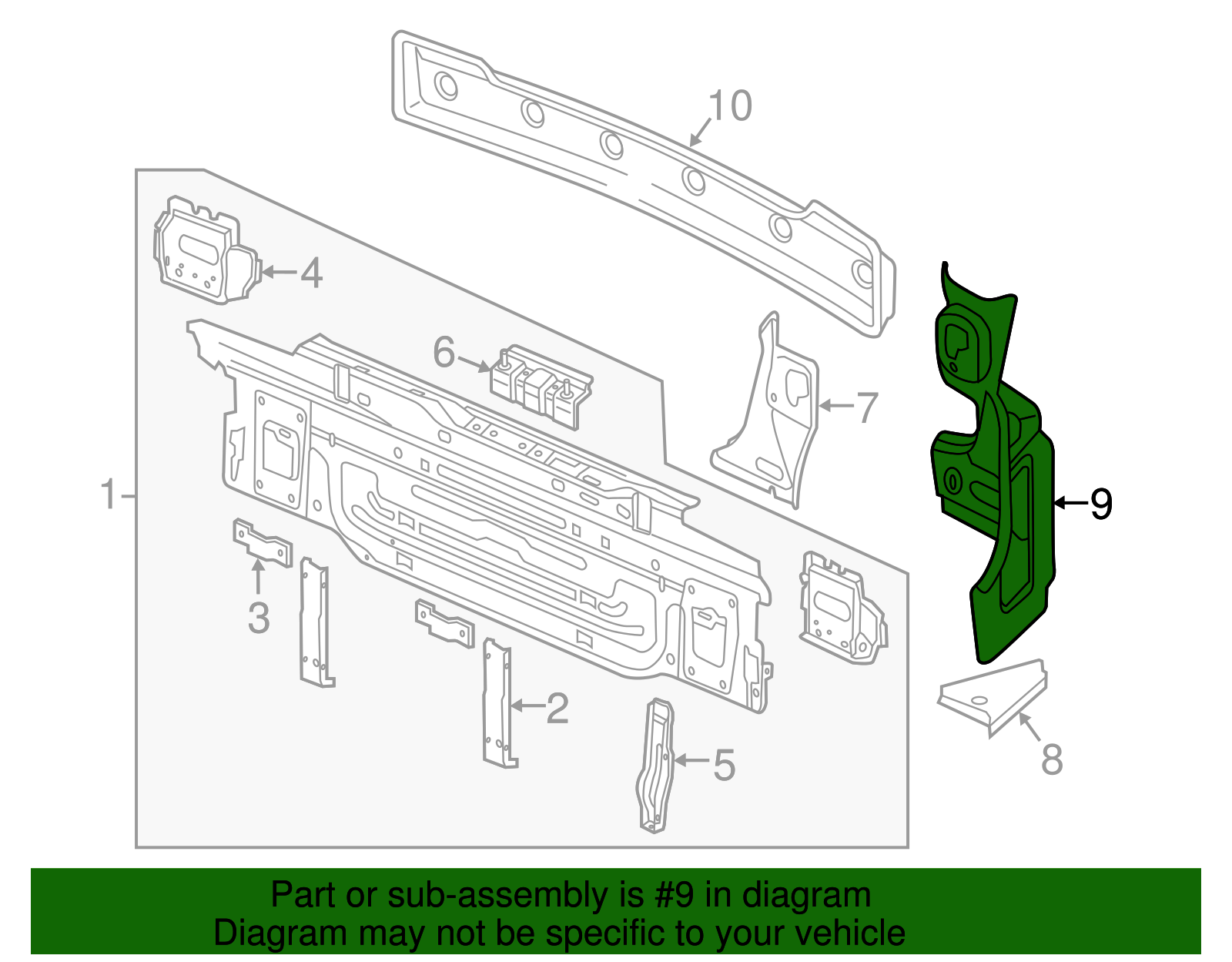 5G6-813-328-A - Tail Lamp Pocket 2015-2021 Volkswagen | Volkswagen ...