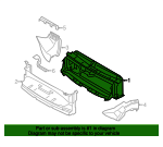 Genuine BMW 51-74-8-054-117 | Upper Duct | FREE Shipping on Most Orders ...