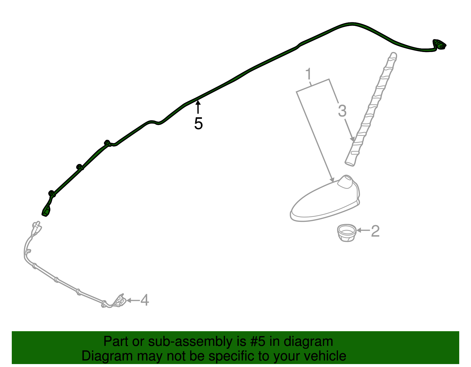 2021-2023 Kia Rio Cable 96230-H9130 | QuirkParts