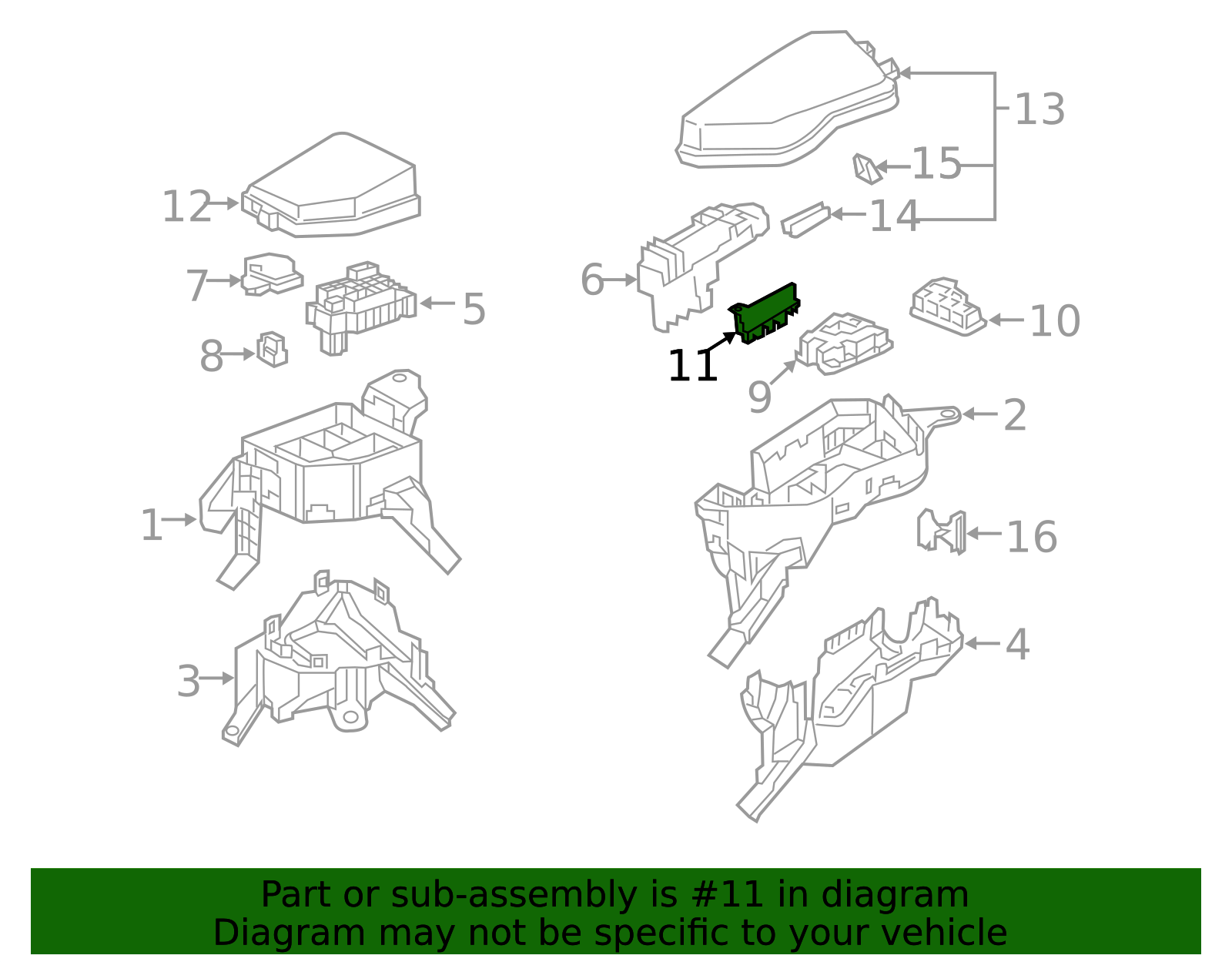 2018-2024 Toyota Fuse Holder 82620-33130 | American Toyota Parts