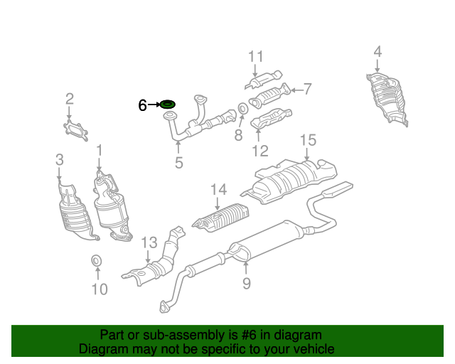 18212-SA7-003 - Gasket Ex Pipe (Nok) - 1985-2021 Honda | Honda Factory ...