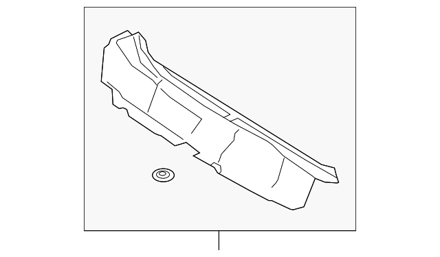1K0-825-671-T - Heat Shield 2006-2013 Audi | Audi OEM Parts