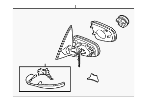 Genuine BMW 51-16-7-282-786 | Mirror Assembly | FREE Shipping on Most ...