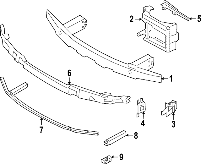 Genuine BMW 51-11-8-738-944 | Outer Support | FREE Shipping on Most ...