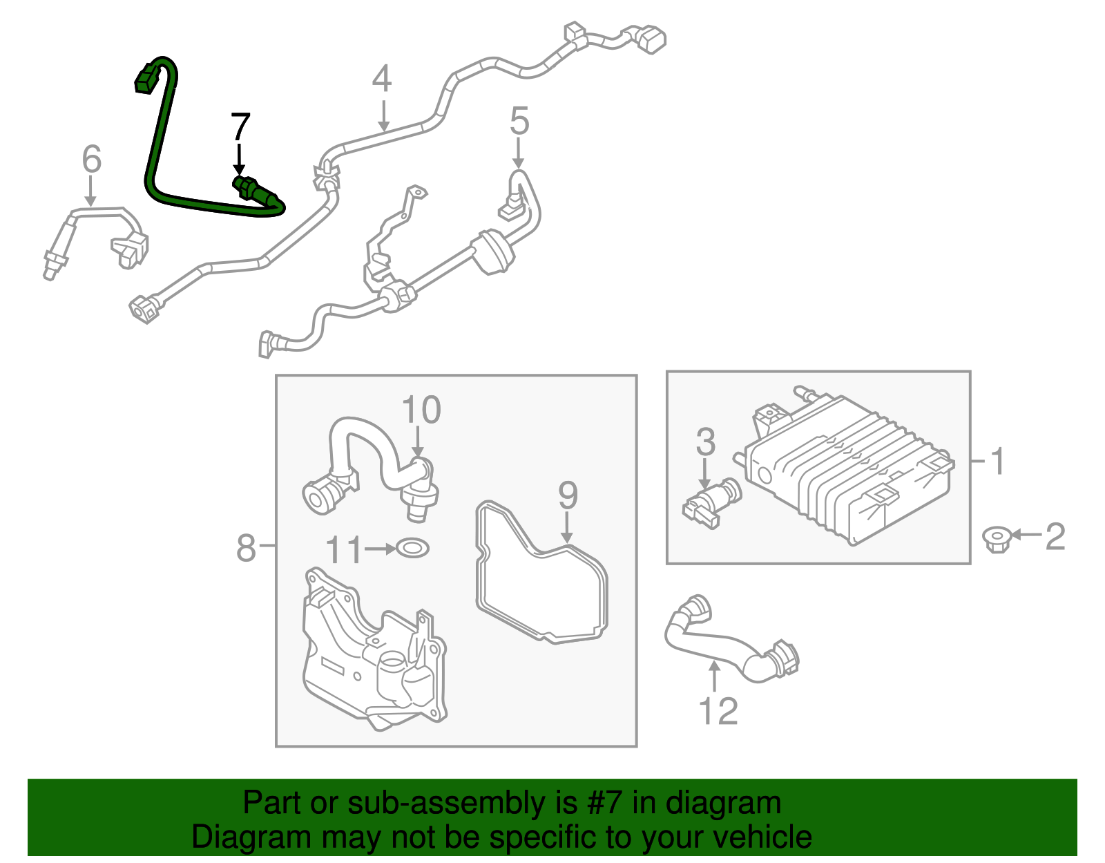 2013-2018 Ford Focus Motorcraft™ Oxygen Sensor DY-1244 | OEM Parts Online
