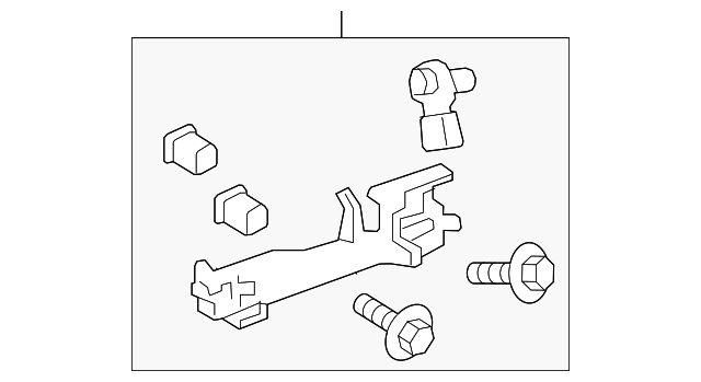 69202-04020 - Handle Base - 2019-2023 Toyota Tacoma | OEM Genuine ...