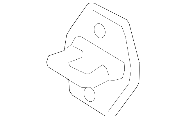 1998-2024 Toyota Door Lock Striker Plate 69410-02020 | Sparks Parts