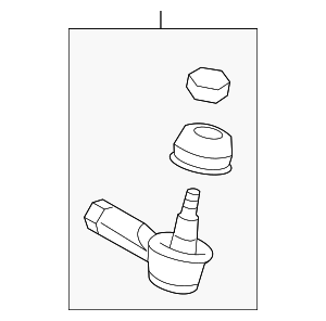 2003-2024 Mitsubishi Outer Tie Rod 48564W000P | Mitsubishi Parts ...