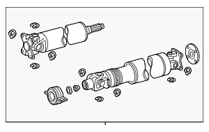 2007-2021 Toyota Tundra Drive Shaft 37100-0C155 | Toyota Parts Center