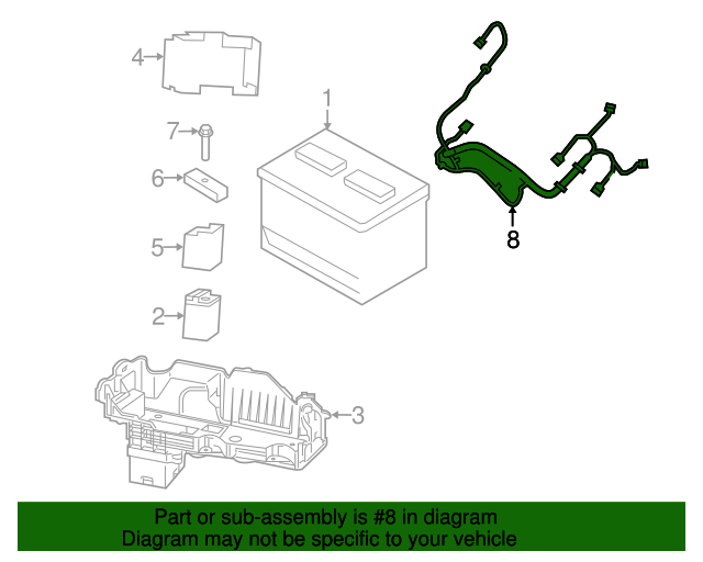 68410896AD - Dash Left Wiring | Mopar Parts Canada