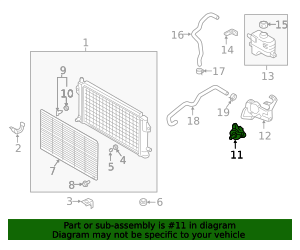 21581W110P - Auxiliary Pump 2018-2022 Mitsubishi Outlander PHEV ...