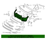 51117378616 - 2014-2018 BMW X5 Bumper Cover (51-11-7-378-616) | BMW of ...