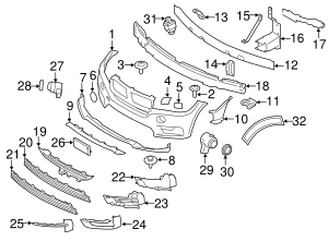 51117325396 - 2014-2018 BMW X5 Trim Molding (51-11-7-325-396) | BMW of ...