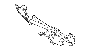 246-820-00-40 - Windshield Wiper Motor For 2014-2017 Mercedes-Benz ...