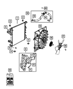Radiator and Related Parts; Charge Air Cooler for 2022 Ram 3500 | My ...