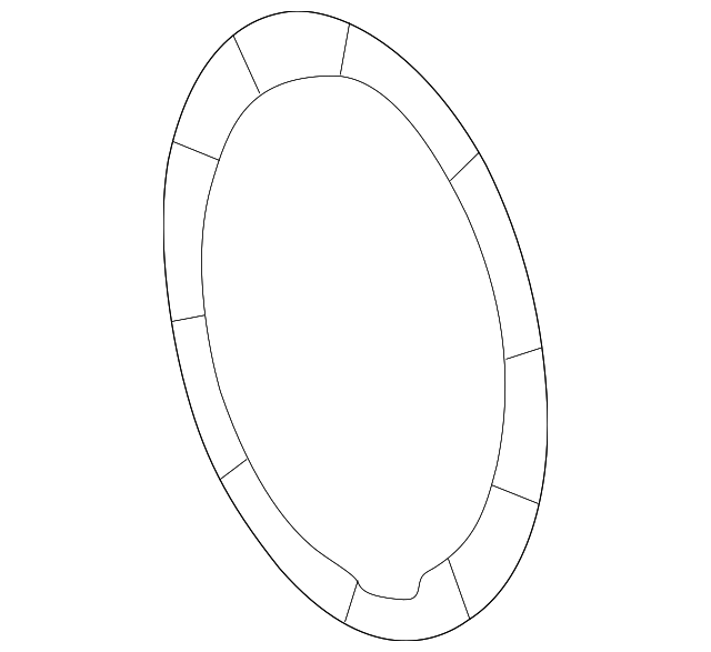 42181-60070 - Axle Housing Gasket 1993-2002 Toyota Land Cruiser | Longo ...