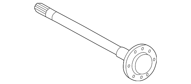 42301-60901 - Axle Shaft - 1998-2007 Toyota Land Cruiser | Lithia ...