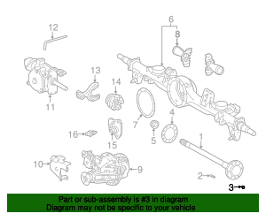 42323-60010 - Axle Shaft Washer - 1995-2002 Toyota Land Cruiser | OEM ...