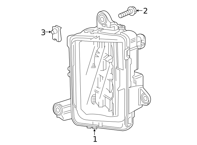Front Driver Side Fog Lamp 87816045 | AutoNation Parts