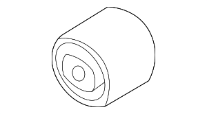 33316792873 - 2009-2019 BMW Suspension Cross-Member Rubber Mount (33-31 ...