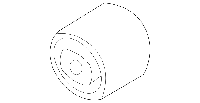 33316792873 - 2009-2019 BMW Suspension Cross-Member Rubber Mount (33-31 ...